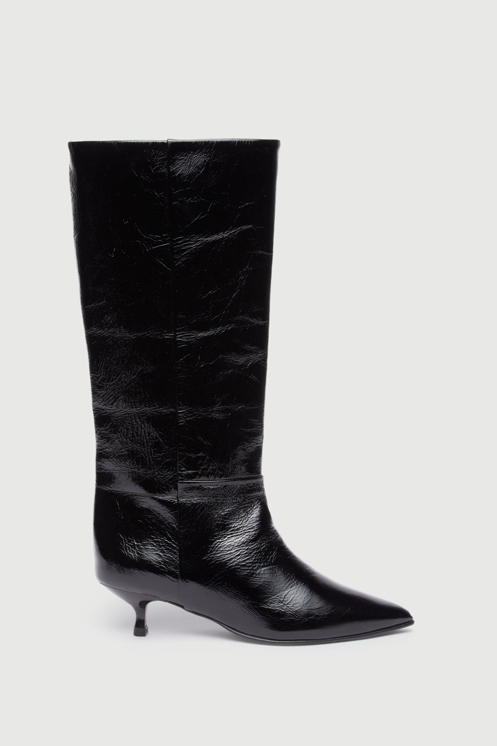 Sydney Boots in Black Patent Leather – Augusta the Brand